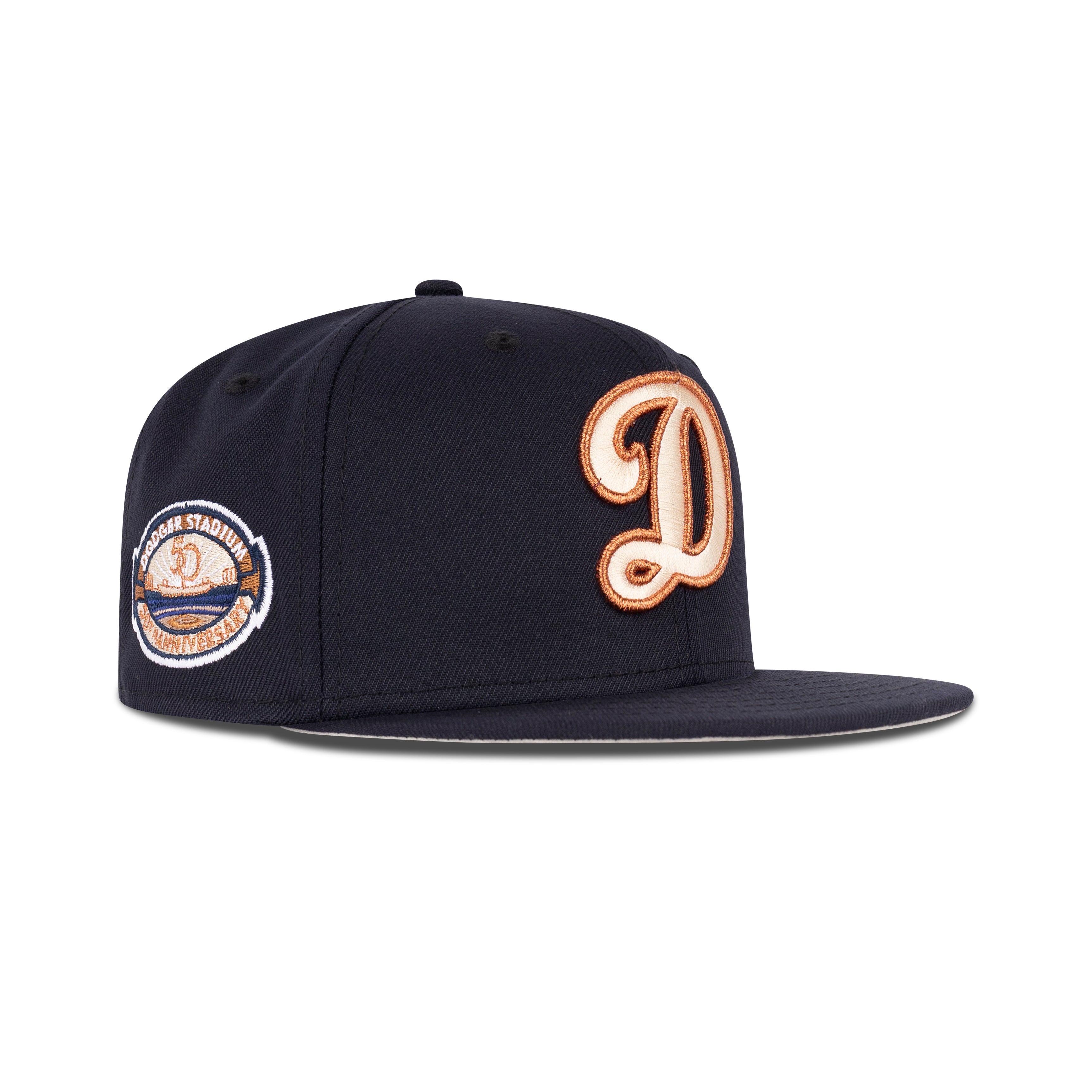 New Era Los Angeles Dodgers Fitted Stone Bottom "Navy Stone Copper" (D ...