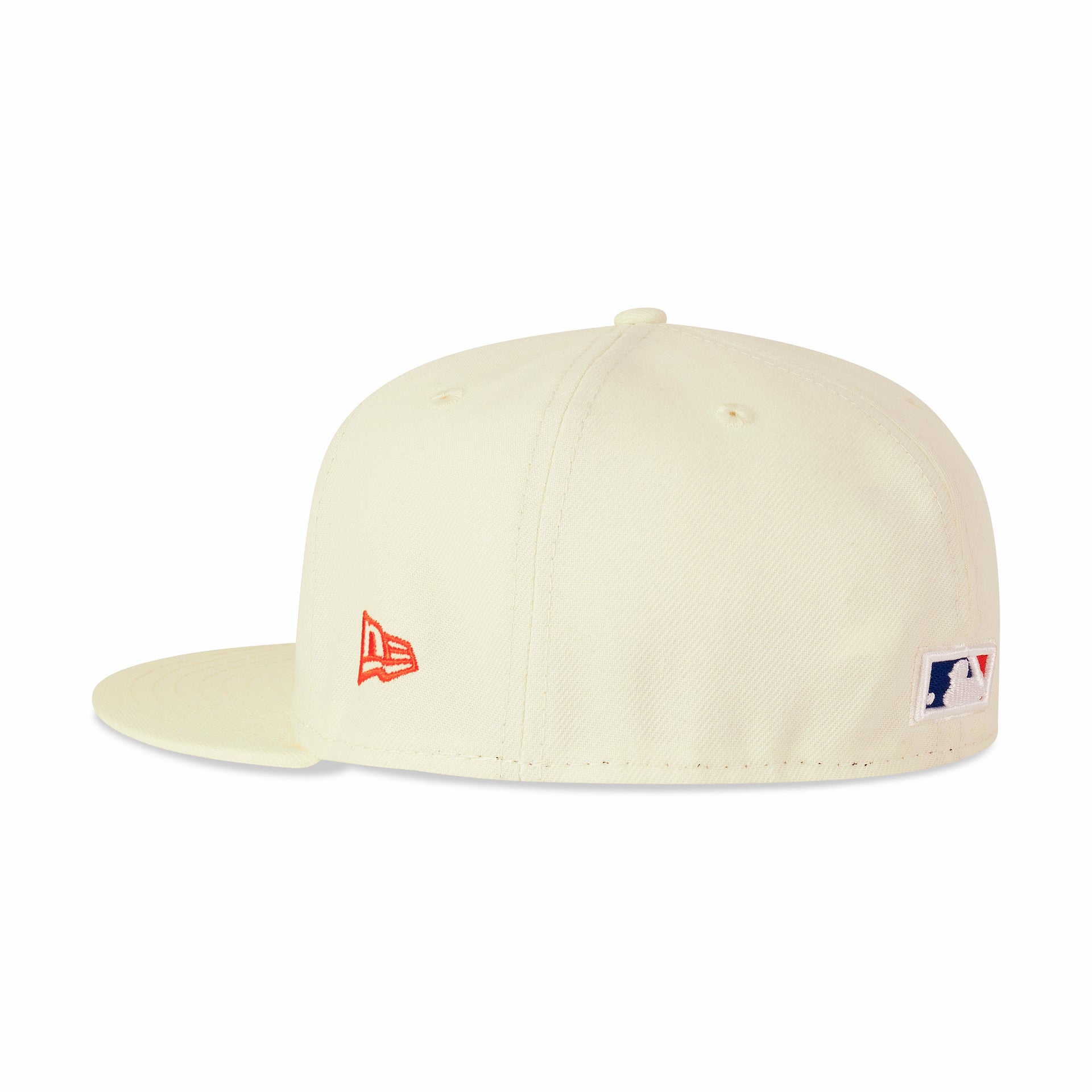 New Era New York Mets Fitted Orange Bottom "Cream Royal Orange" (1969 ...